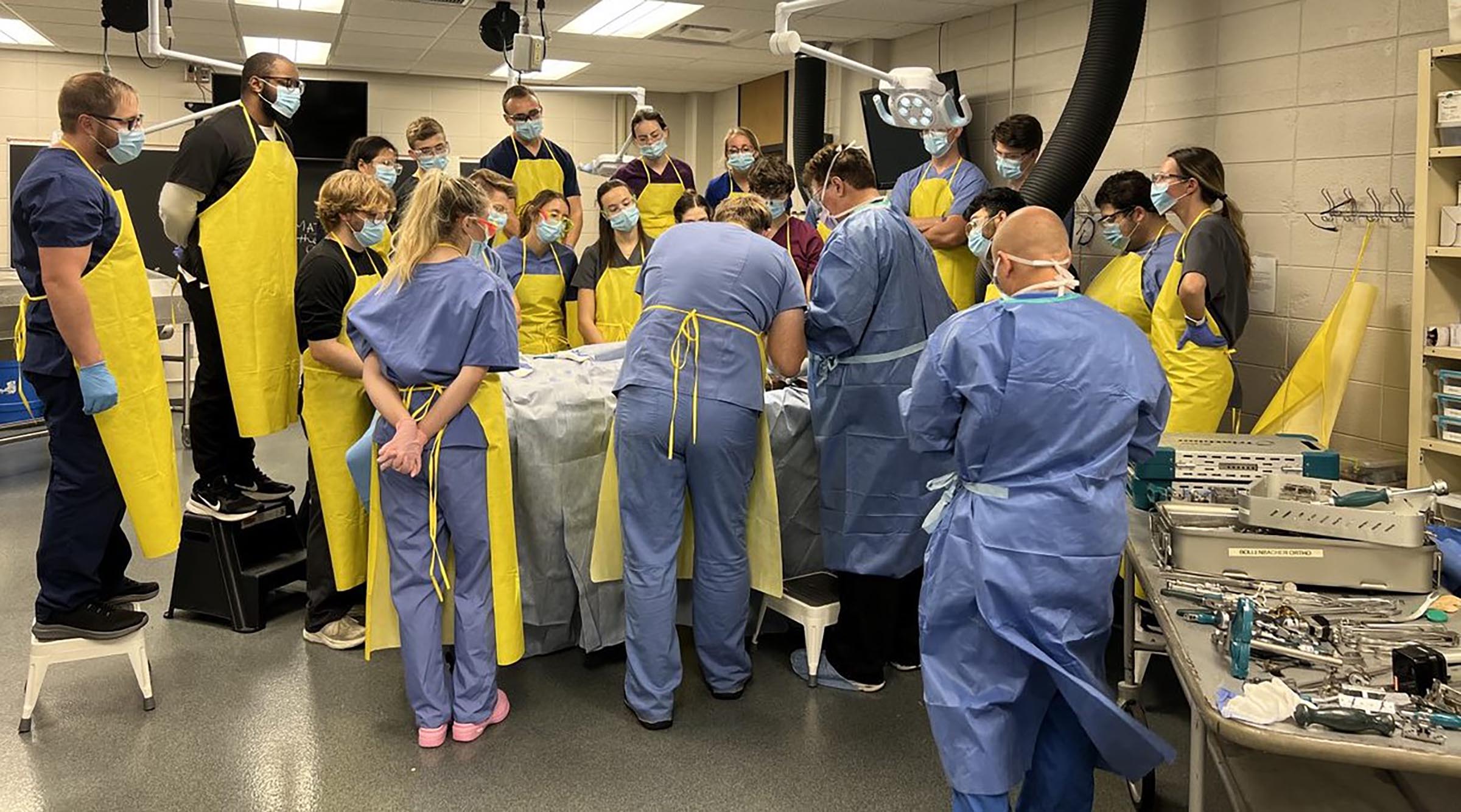 Horizon Health Provides IU Students with Hands-On Surgery Experience