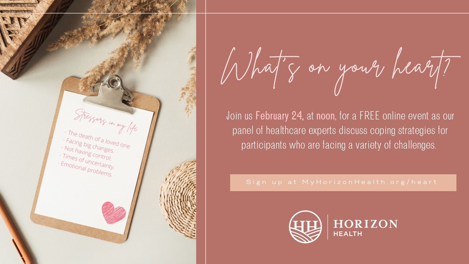 Horizon Health Hosts Free Women’s Heart Event